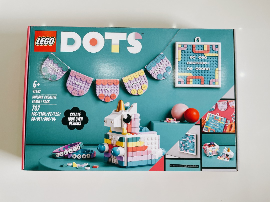 LEGO DOTS 41962 Unicorn Creative Family Pack, Hobbies & Toys, Toys ...