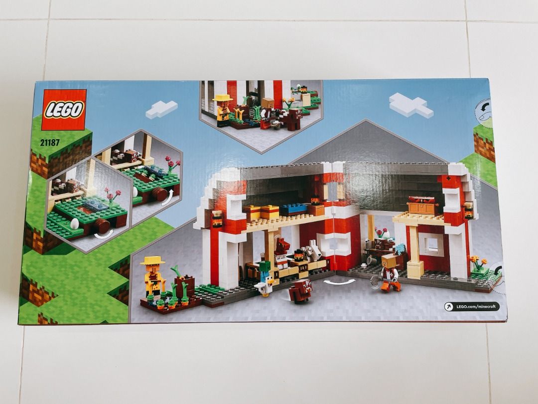 LEGO Minecraft 21187 The Red Barn, Hobbies & Toys, Toys & Games on ...