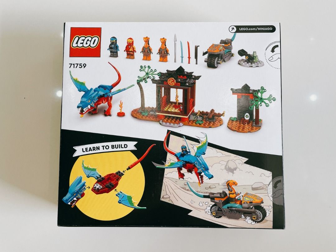 LEGO Ninjago 71759 Ninja Dragon Temple, Hobbies & Toys, Toys & Games on ...