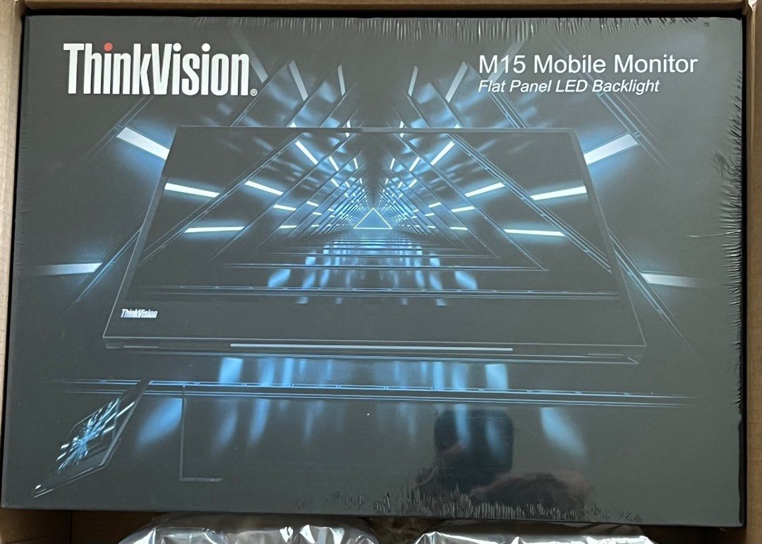 Lenovo ThinkVision M15 15.6" FHD Mobile Monitor | Ultra-slim Ultralight ...