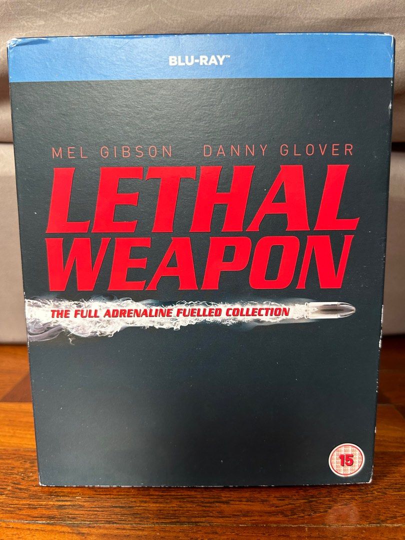 Lethal Weapon Bluray Movie Collection Boxset, Hobbies & Toys, Music ...