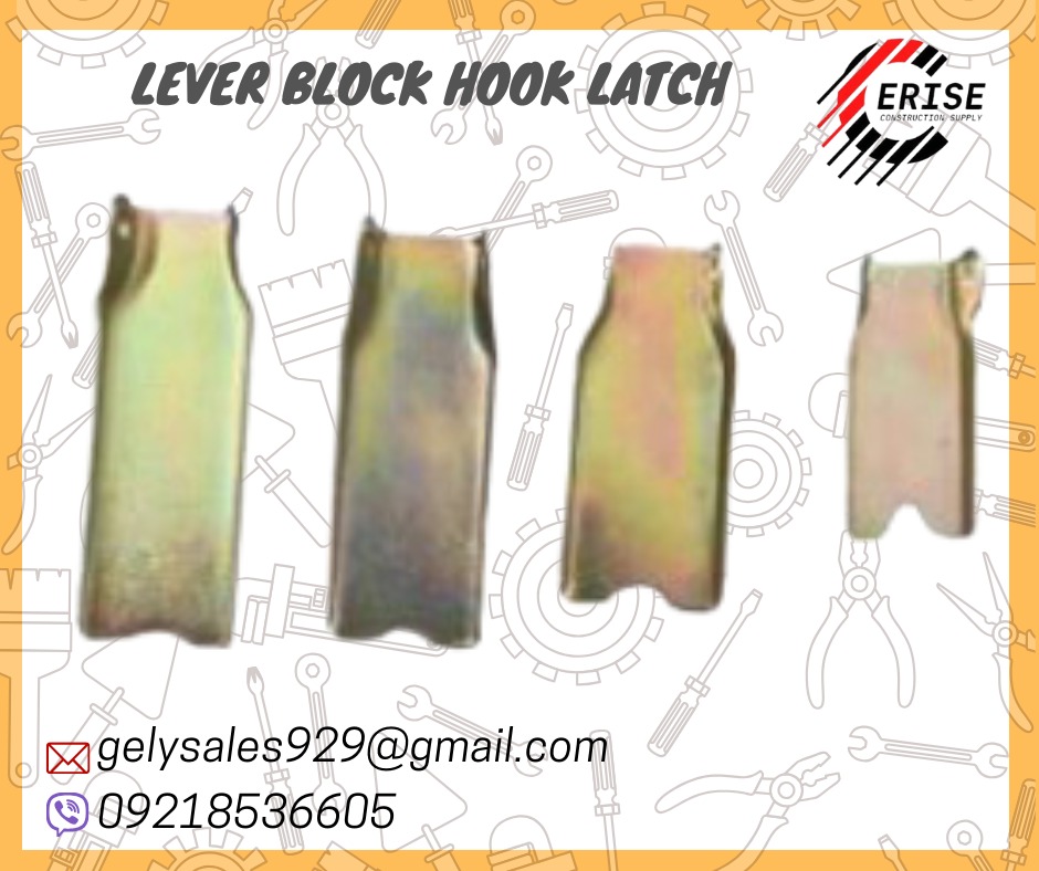 LEVER BLOCK HOOK LATCH, Commercial & Industrial, Construction Tools ...