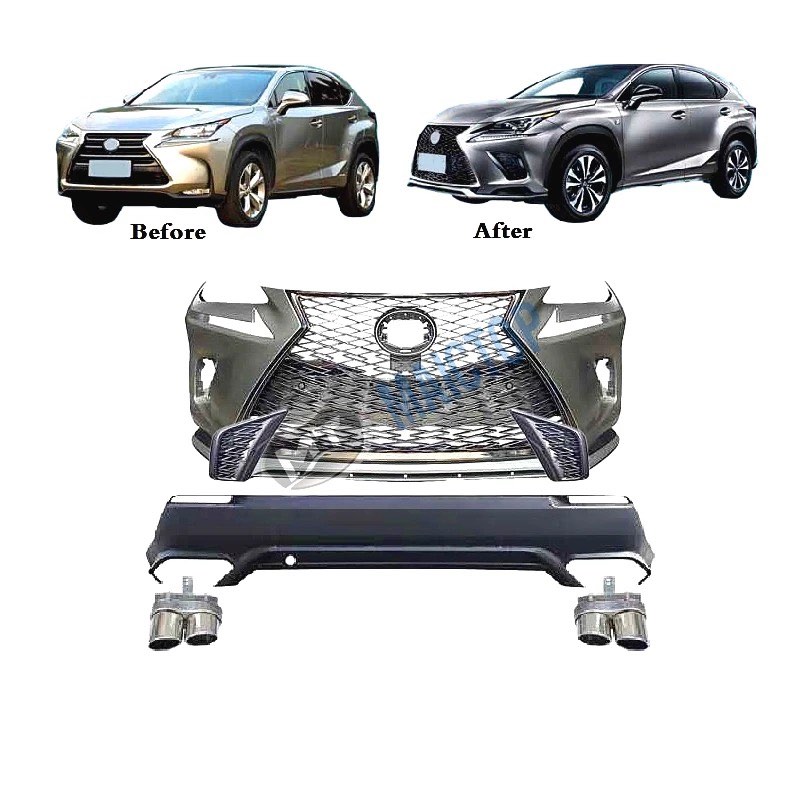 Lexus NX Nx200 conversion face lift upgrade bumper kit, Car Parts ...