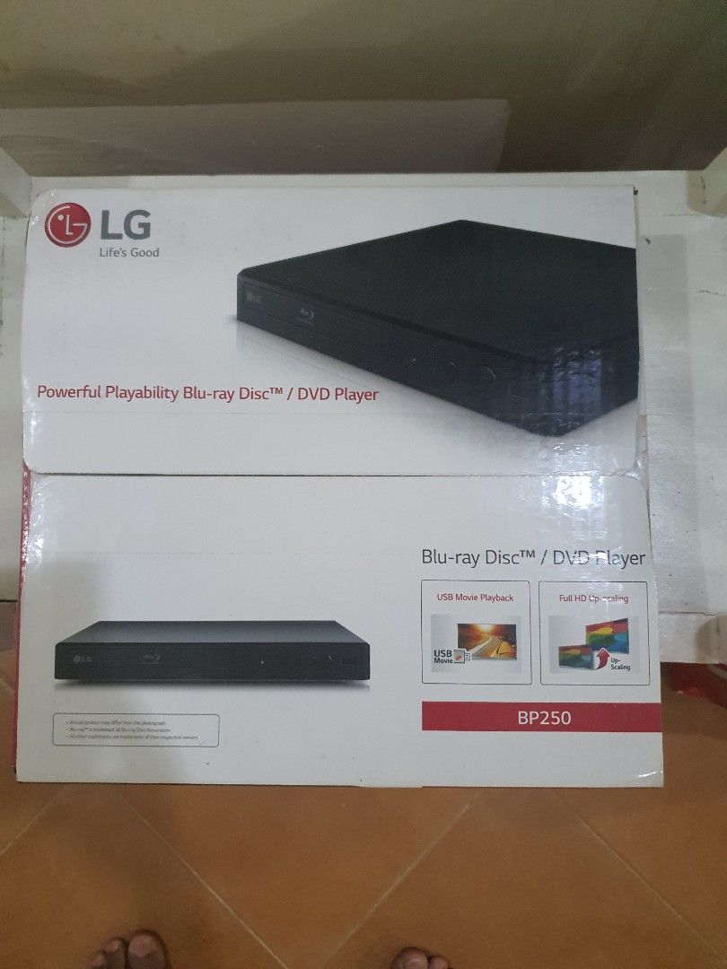 LG BP250 Blu-ray player, TV & Home Appliances, TV & Entertainment, Blu ...