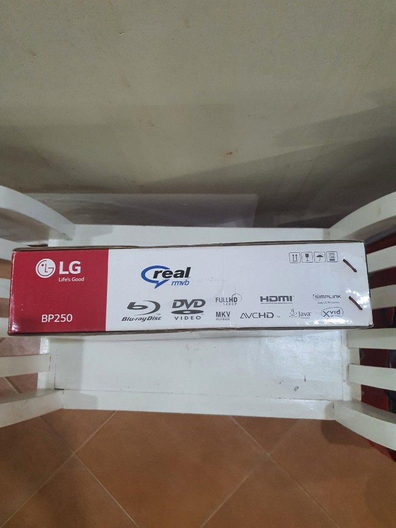 LG BP250 Blu-ray player, TV & Home Appliances, TV & Entertainment, Blu ...
