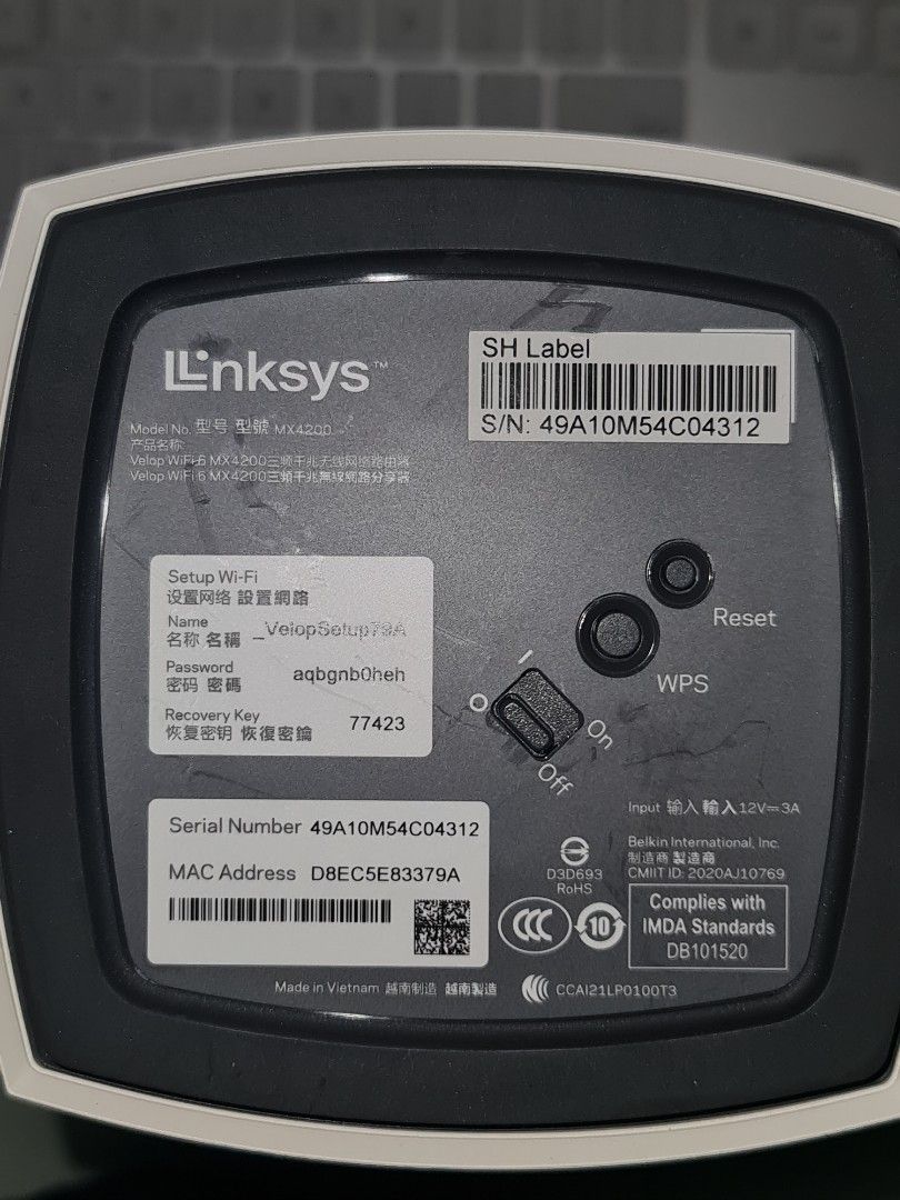 Linksys MX4200 - Tri-Band AX4200 Mesh WiFi 6 Router, Computers & Tech, Parts & Accessories ...