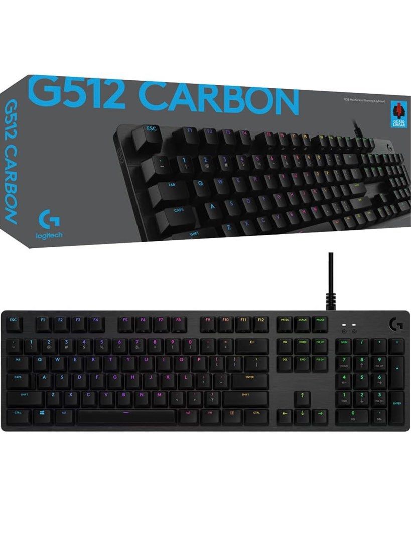 Logitech Keyboard G512 - BLUE, Computers & Tech, Parts & Accessories ...