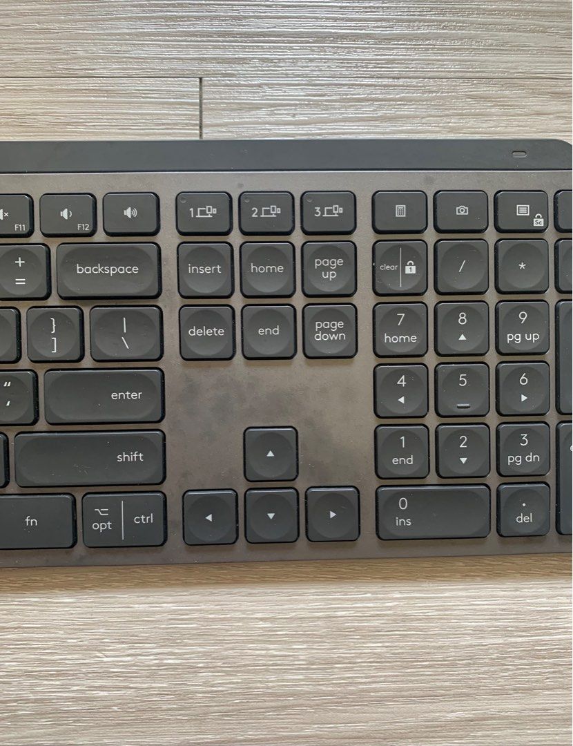 Logitech MX keys wireless keyboard, Computers & Tech, Parts ...