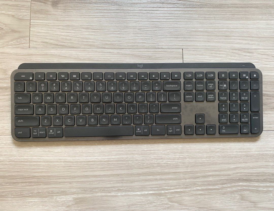 Logitech MX keys wireless keyboard, Computers & Tech, Parts ...