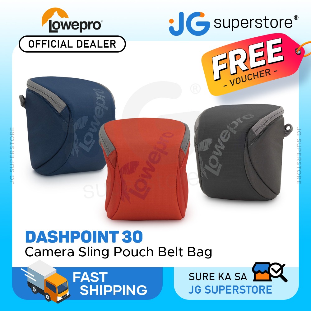Lowepro DashPoint 30 Camera Sling Pouch Belt Bag with Velcro Fasteners ...