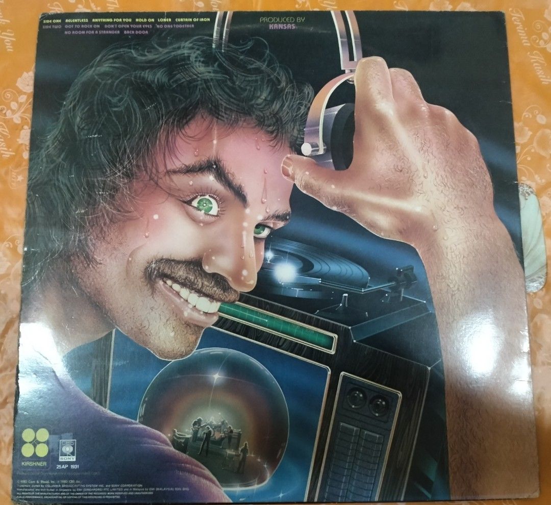 LP PIRING HITAM KANSAS, Hobbies & Toys, Music & Media, Vinyls on Carousell