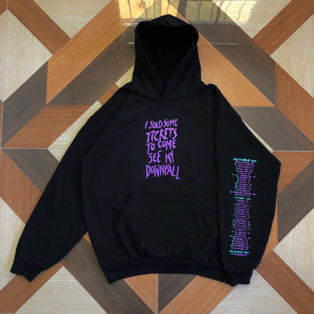 Machine Gun Kelly World Tour Hoodie, Men's Fashion, Tops & Sets ...