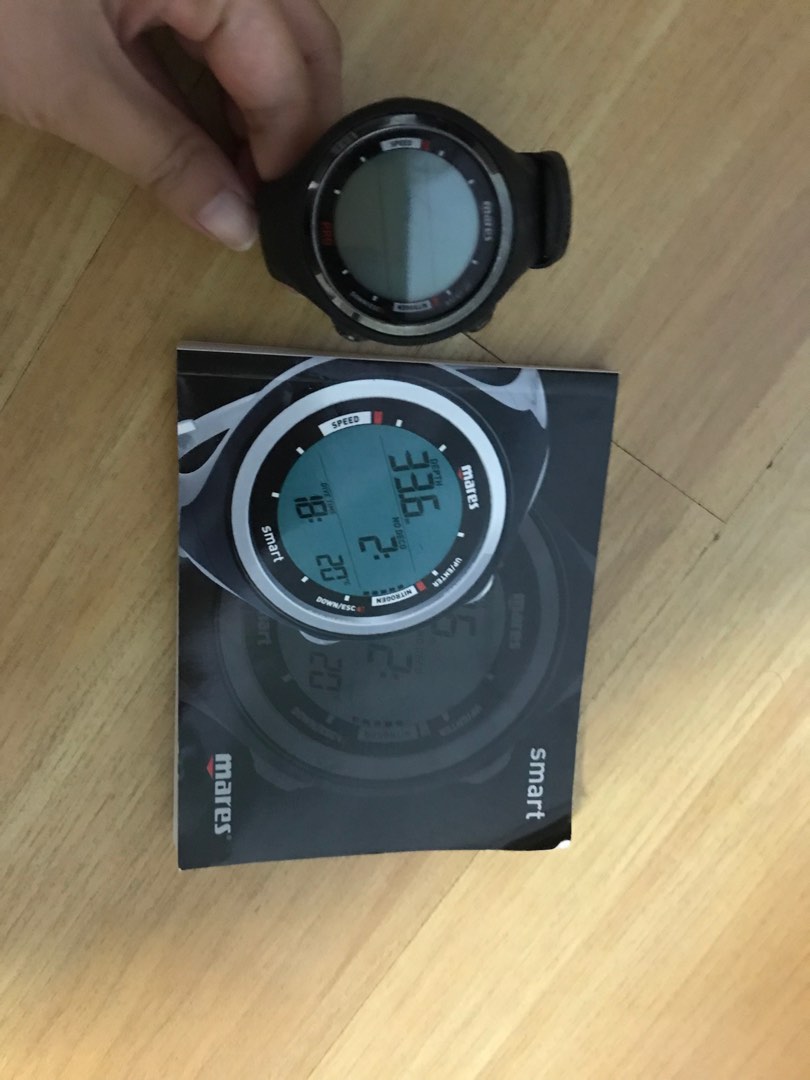 Mares Smart dive computer GREY color watch, Sports Equipment, Other ...