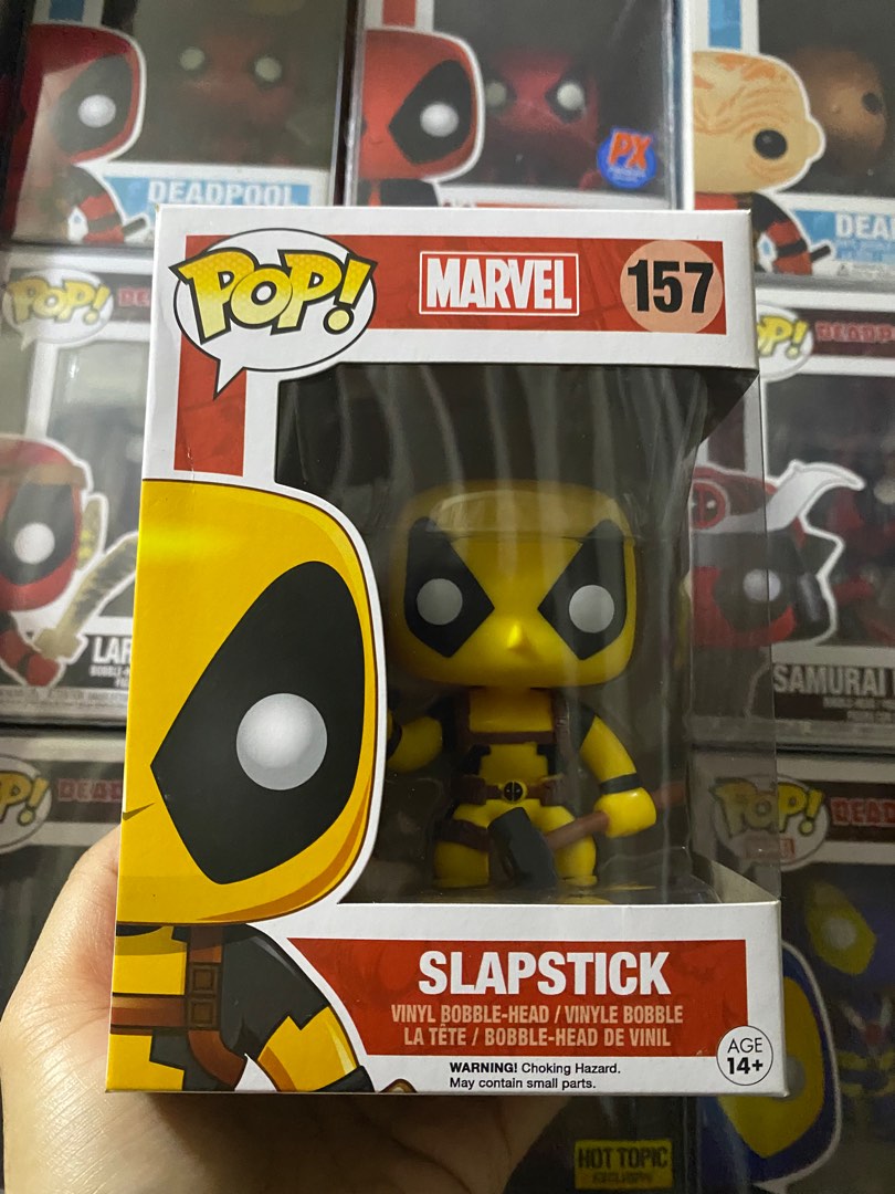 Marvel Deadpool Slapstick Funko Pop 157, Hobbies & Toys, Toys & Games ...