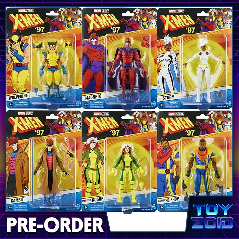 Marvel Legends X-Men 97 Animated Bishop Rogue Magneto Storm Gambit Wolverine, Hobbies & Toys ...