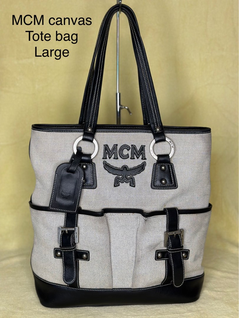 MCM tote bag, Luxury, Bags & Wallets on Carousell