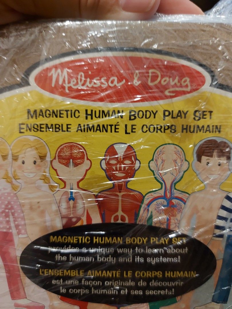 Melissa & Doug magnetic human body play set, Hobbies & Toys, Toys ...