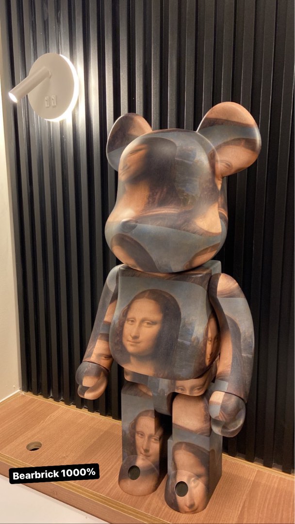 Mona Lisa 1000% Bearbrick, Hobbies & Toys, Memorabilia & Collectibles, Vintage Collectibles on ...
