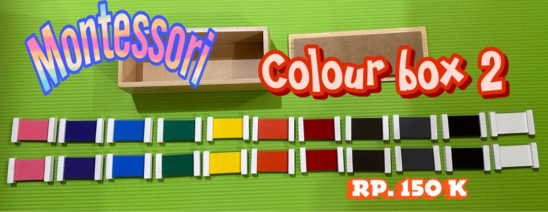 Montessori Colour box 2, Toys & Collectibles, Mainan di Carousell