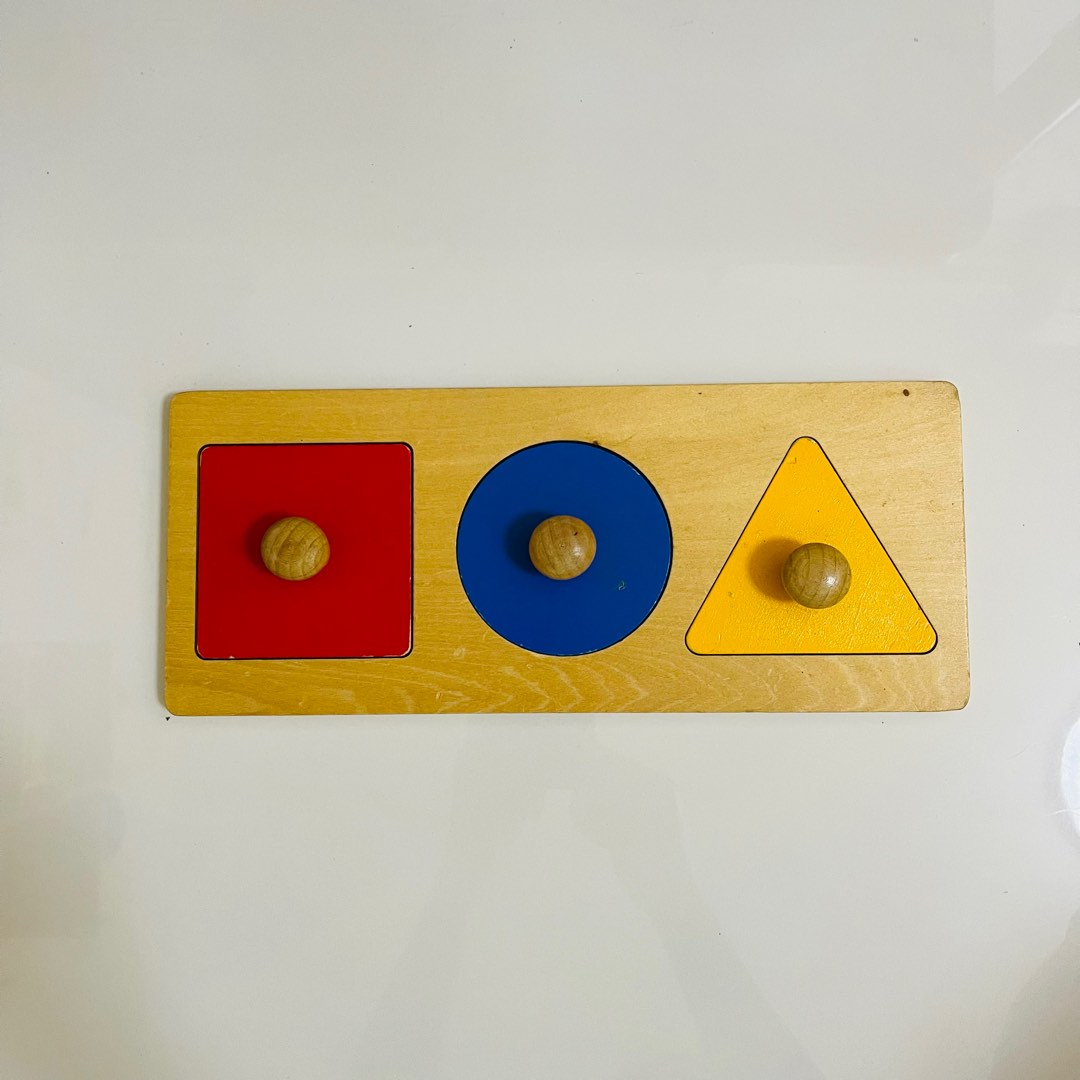 Montessori Infant Knobbed Puzzle, Babies & Kids, Infant Playtime on ...