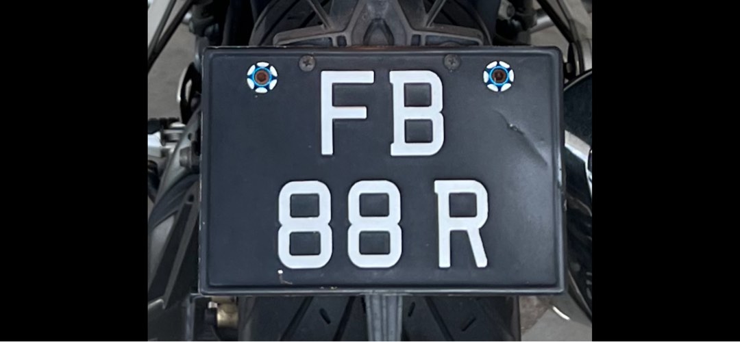 Motorcycle Plate, Motorcycles, Motorcycle Accessories on Carousell