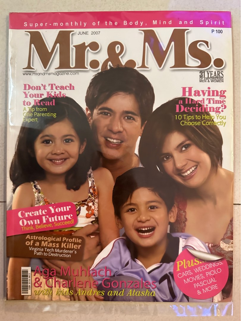Mr & Ms Magazine June 2007, Hobbies & Toys, Books & Magazines ...