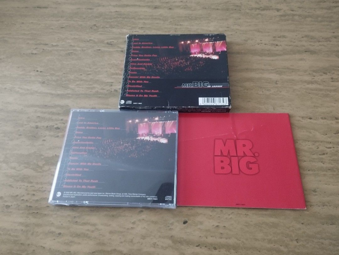 Mr. Big - In Japan Japan CD, Musik & Media, CD, DVD & Lainnya di Carousell