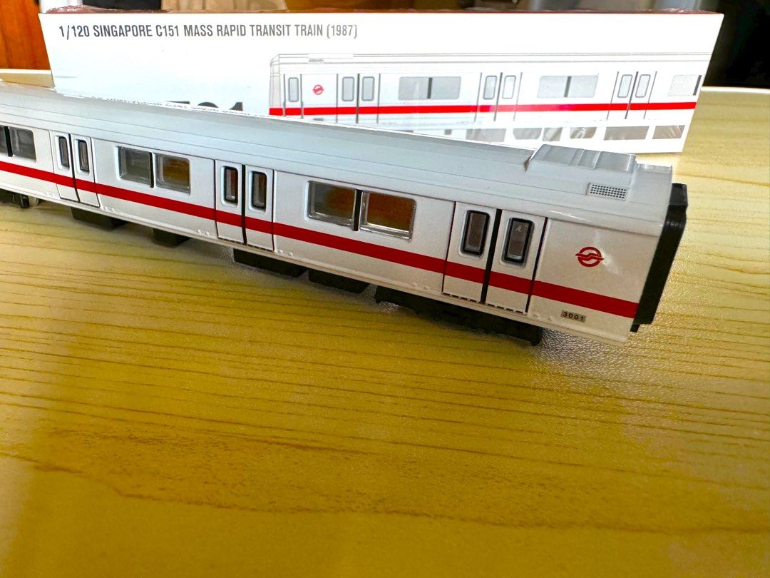 MRT train C151 (1987), Hobbies & Toys, Toys & Games on Carousell
