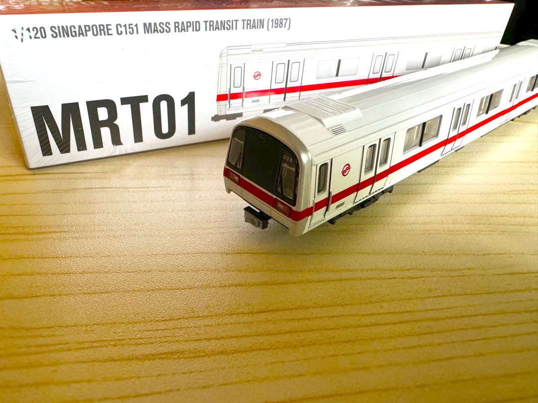 MRT train C151 (1987), Hobbies & Toys, Toys & Games on Carousell