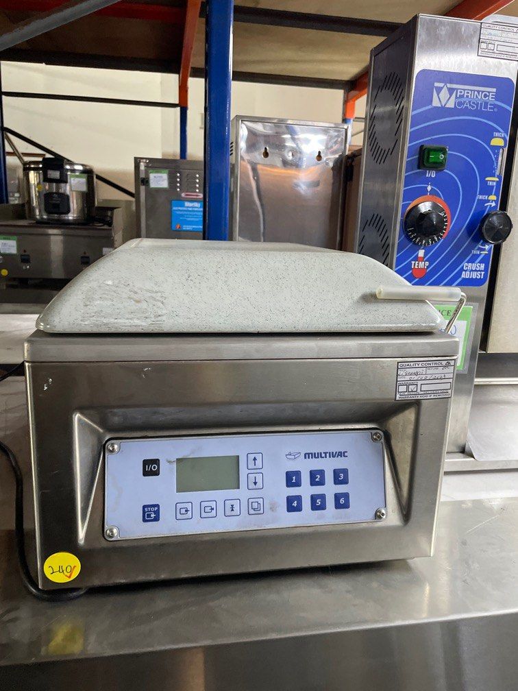 Multivac table top vacuum pack machine / commercial vacuum pack machine ...