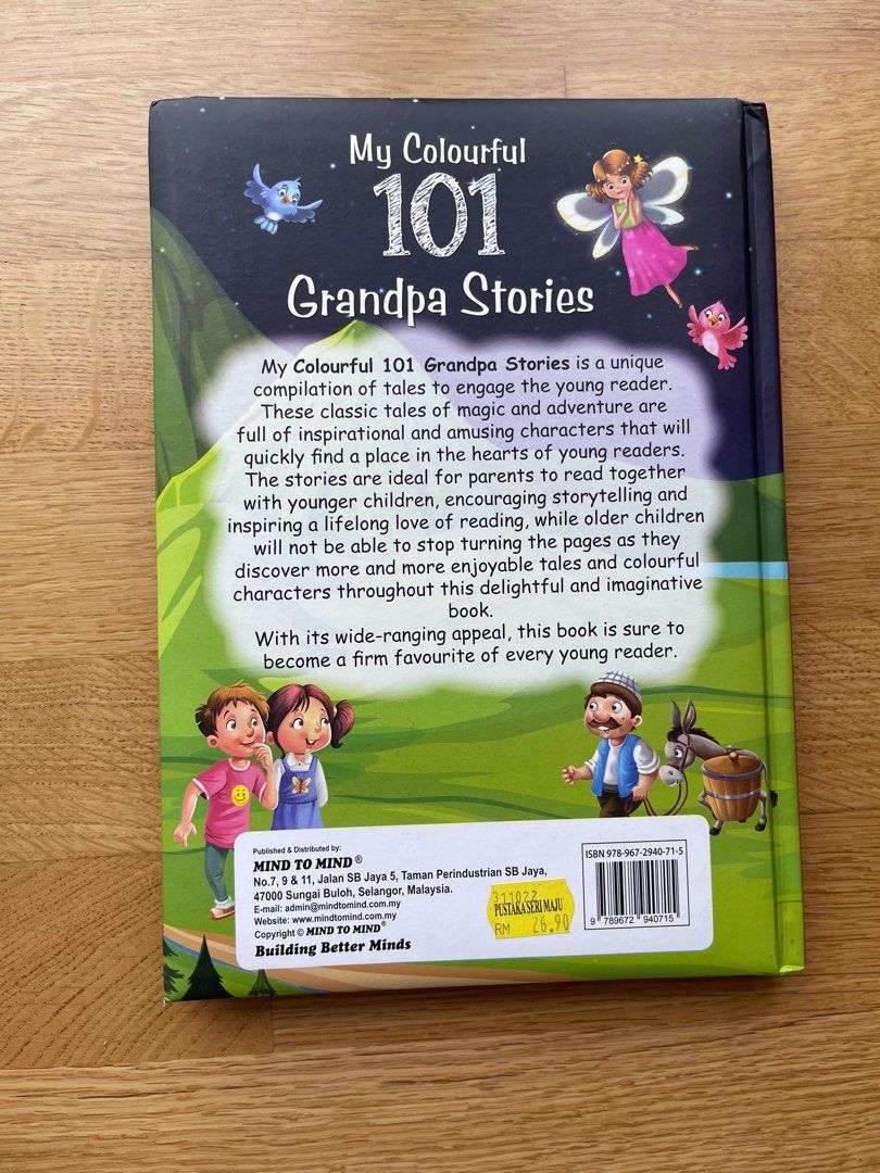 My Colourful 101 Grandpa Stories, Hobbies & Toys, Books & Magazines ...
