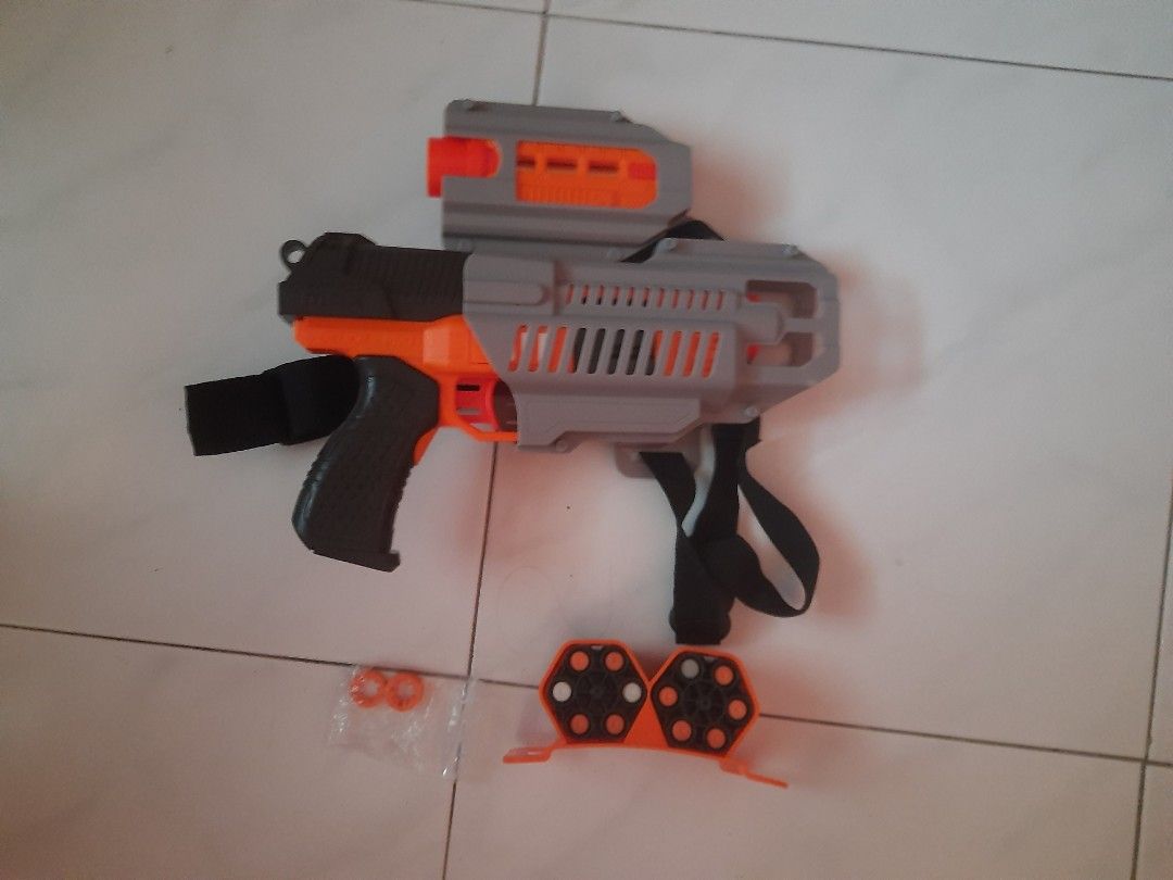 Nerf Gun Deuce Pro, Hobbies & Toys, Toys & Games on Carousell