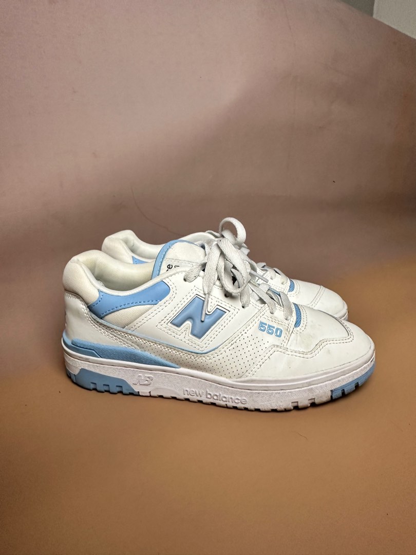NEW BALANCE 550 Baby Blue, Women's Fashion, Footwear, Sneakers on Carousell