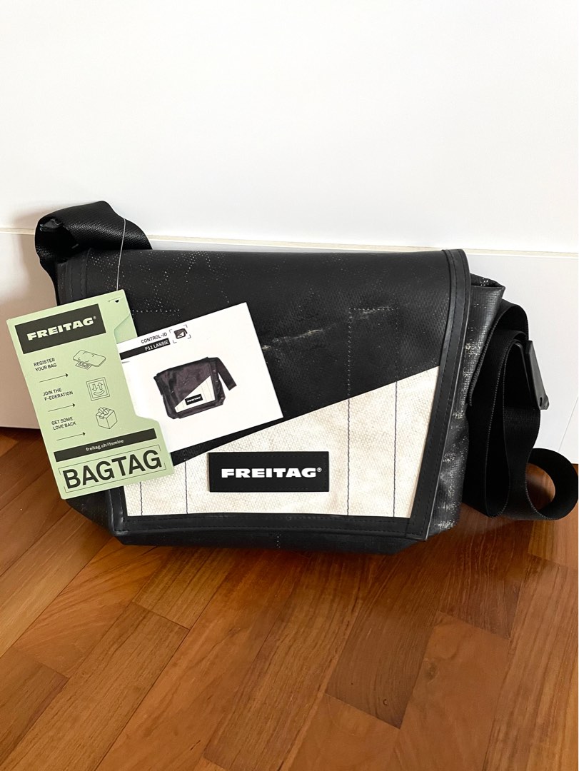 [NEW] Freitag Black Lassie, Luxury, Bags & Wallets on Carousell