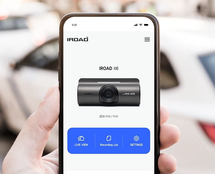 NEW IROAD X6 2CH FHD HDR SONY STARVIS KOREAN DASHCAM- FREE 64GB SD CARD ...