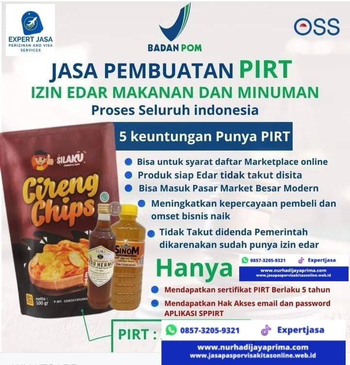 Nib pirt halal paspor visa kilat indonesia waris cerai poligami hibah ...