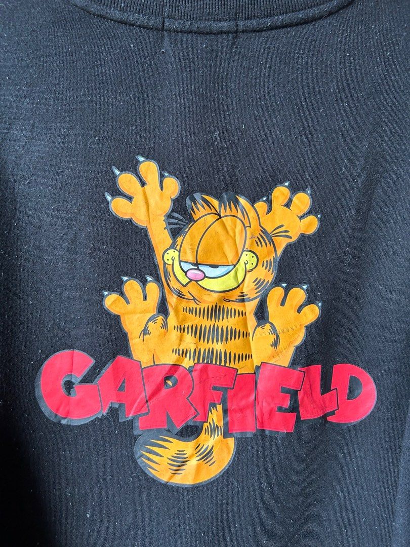 Nickelodeon Garfield Sweatshirt, Men's Fashion, Tops & Sets, Hoodies on ...