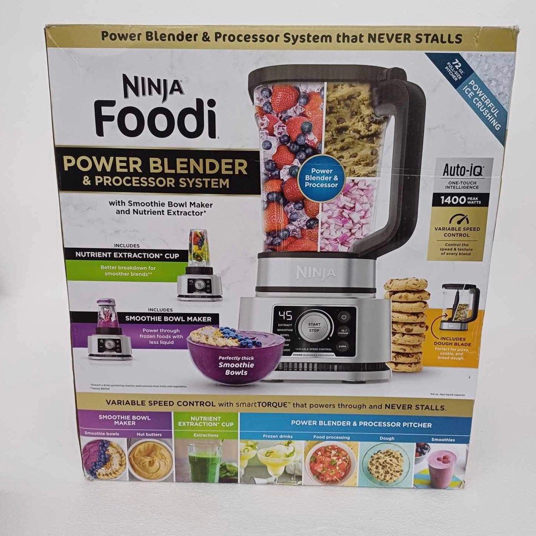 Ninja Foodie Power Blender & Processor System BRANDNEW OPEN BOX ...