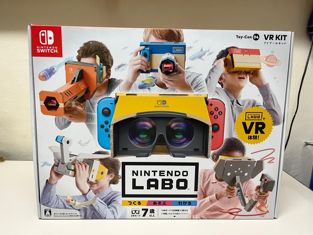 Nintendo Labo Toycon 04 VR Kit, Video Gaming, Gaming Accessories ...