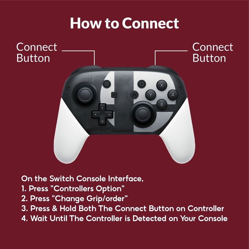 Nintendo Switch Pro Wireless Controller Super Smash Bros Special ...