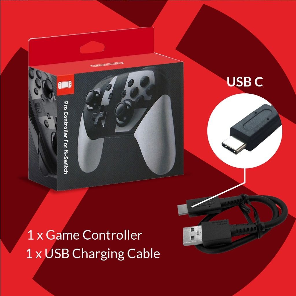 Nintendo Switch Pro Wireless Controller Super Smash Bros Special ...