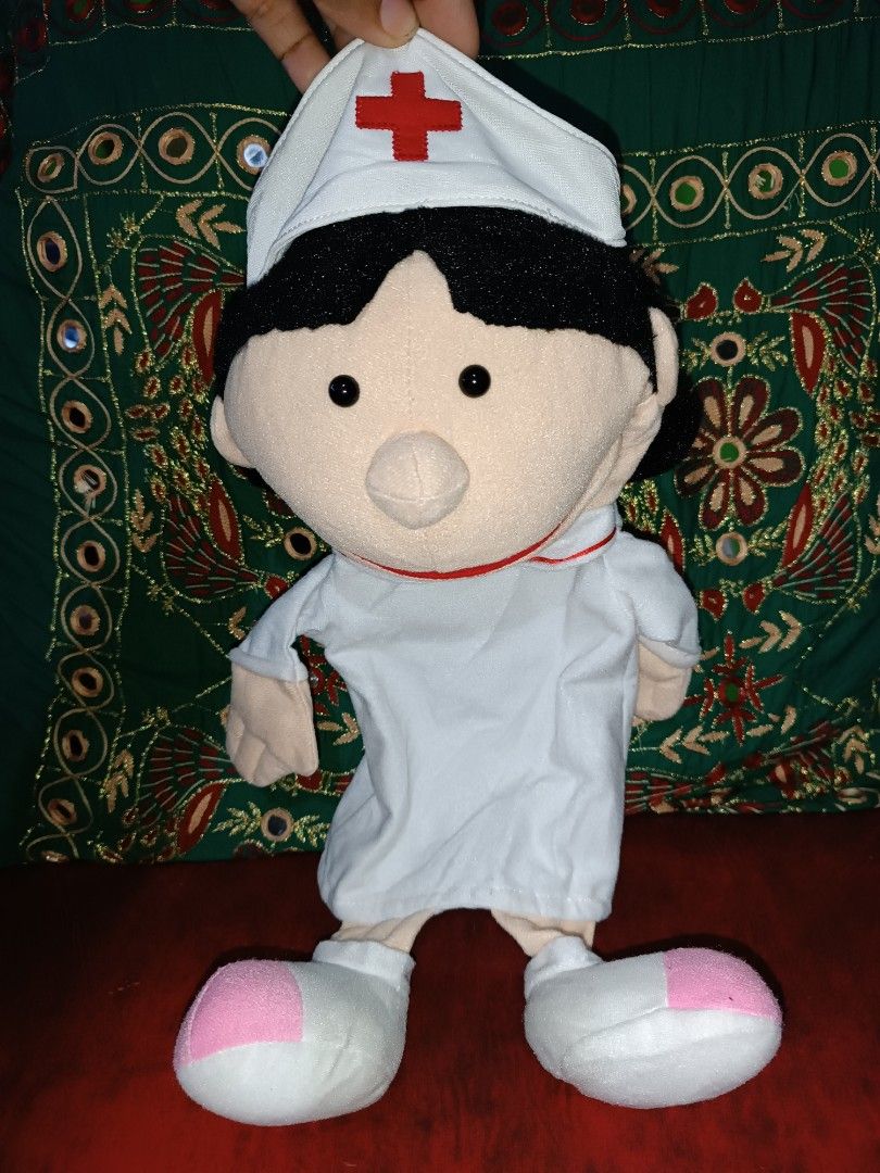 NURSE HAND PUPPET, Hobbies & Toys, Toys & Games on Carousell