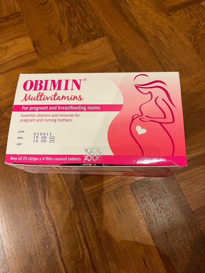 Obimin multivitamin, Babies & Kids, Maternity Care on Carousell