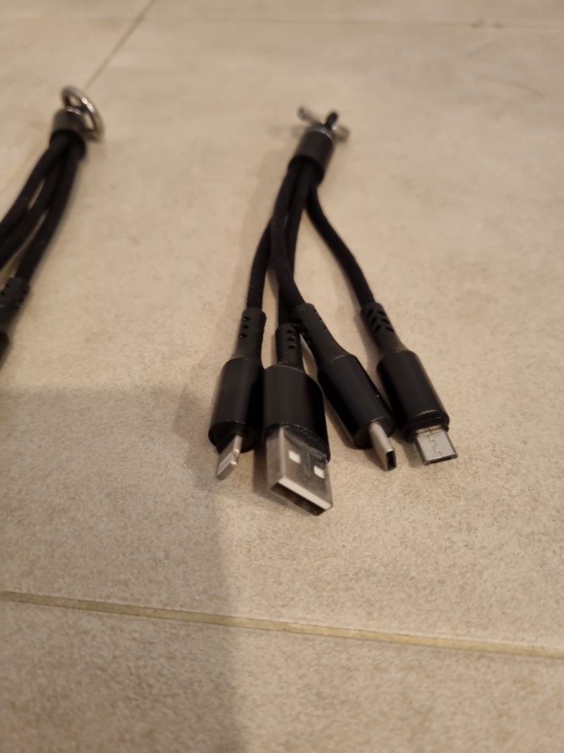 Octopus Cables - USB lightning charger USB C and micro USB, Mobile ...