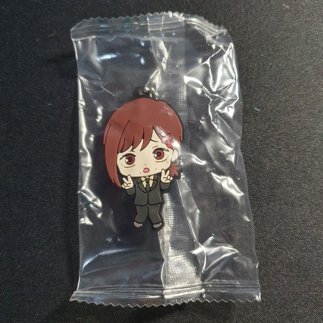 [OFFICIAL] Kobeni Chainsaw Man Gacha Keychain (SEALED), Hobbies & Toys ...