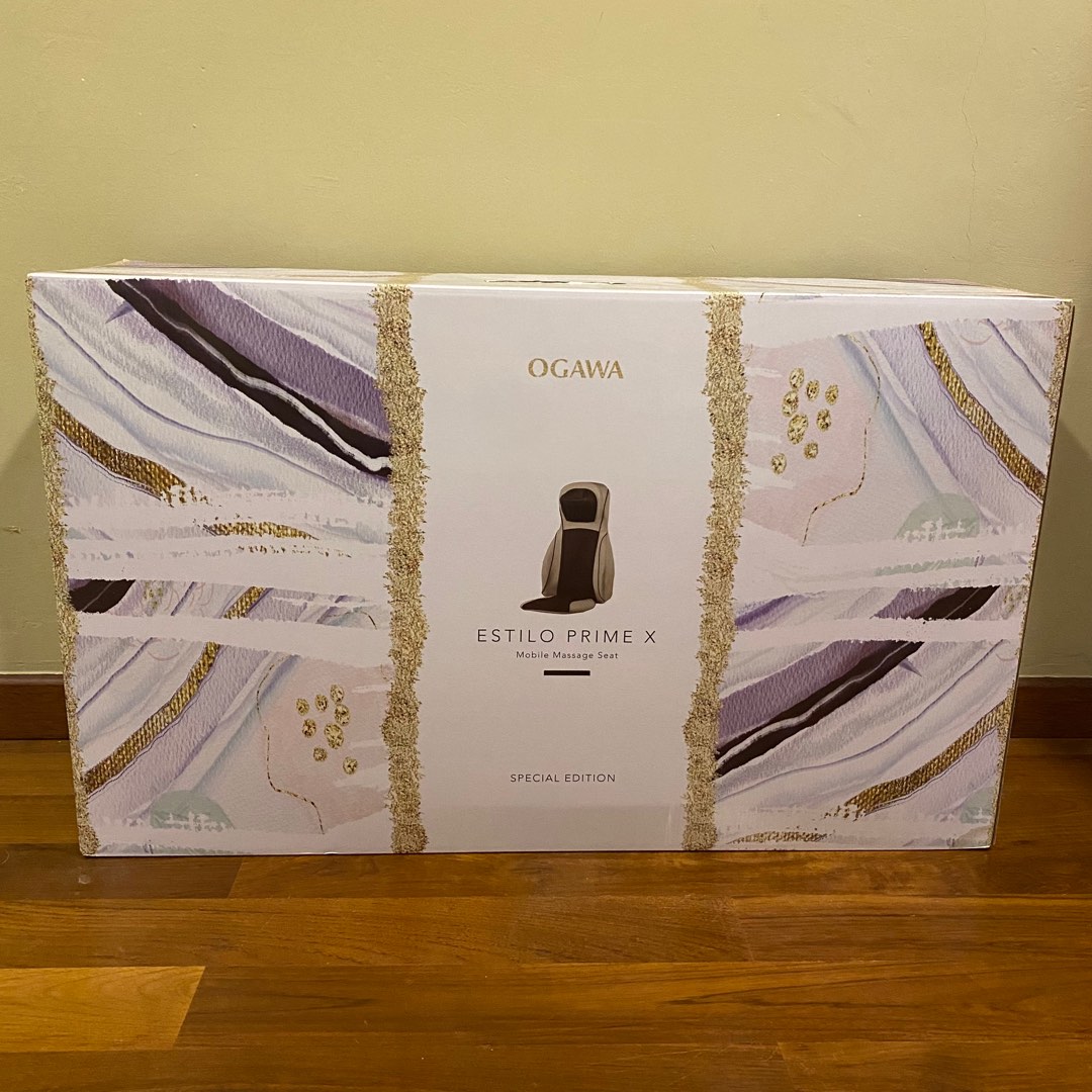 OGAWA ESTILO PRIME X MOBILE MASSAGE CHAIR, Health & Nutrition, Massage ...