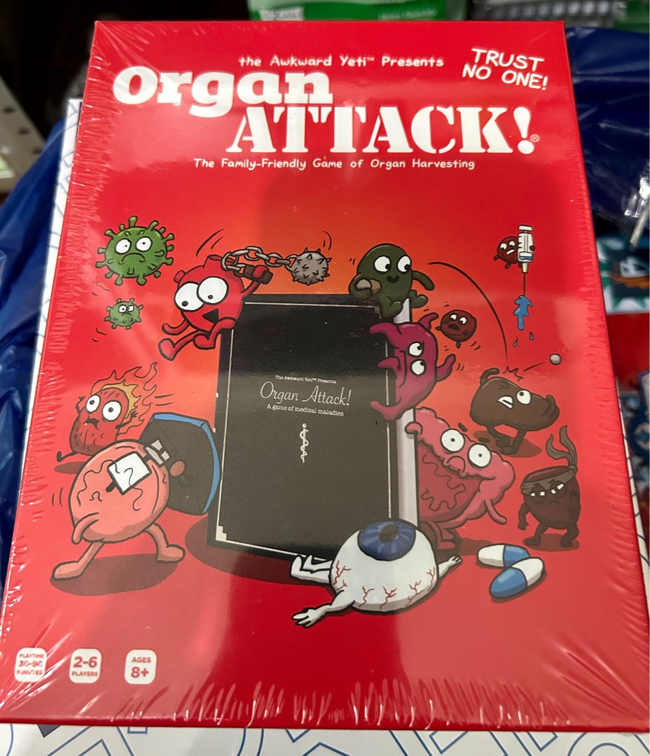 Organ Attack! - Card Games, Hobbies & Toys, Toys & Games on Carousell