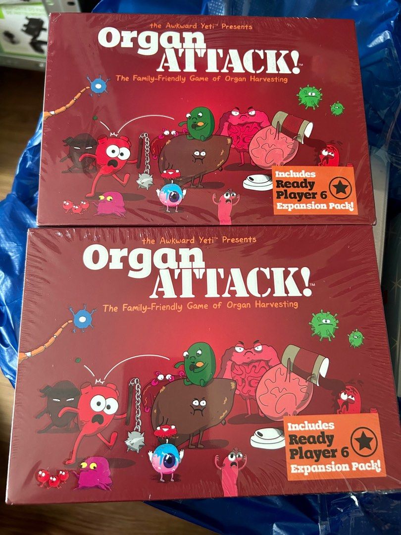 Organ Attack! - Card Games, Hobbies & Toys, Toys & Games on Carousell