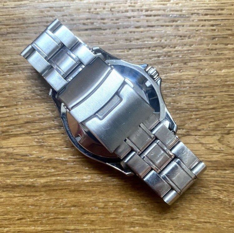 Orient Ray 2 Automatic Watch Sapphire Crystal & Coin Edge Bezel Mod ...