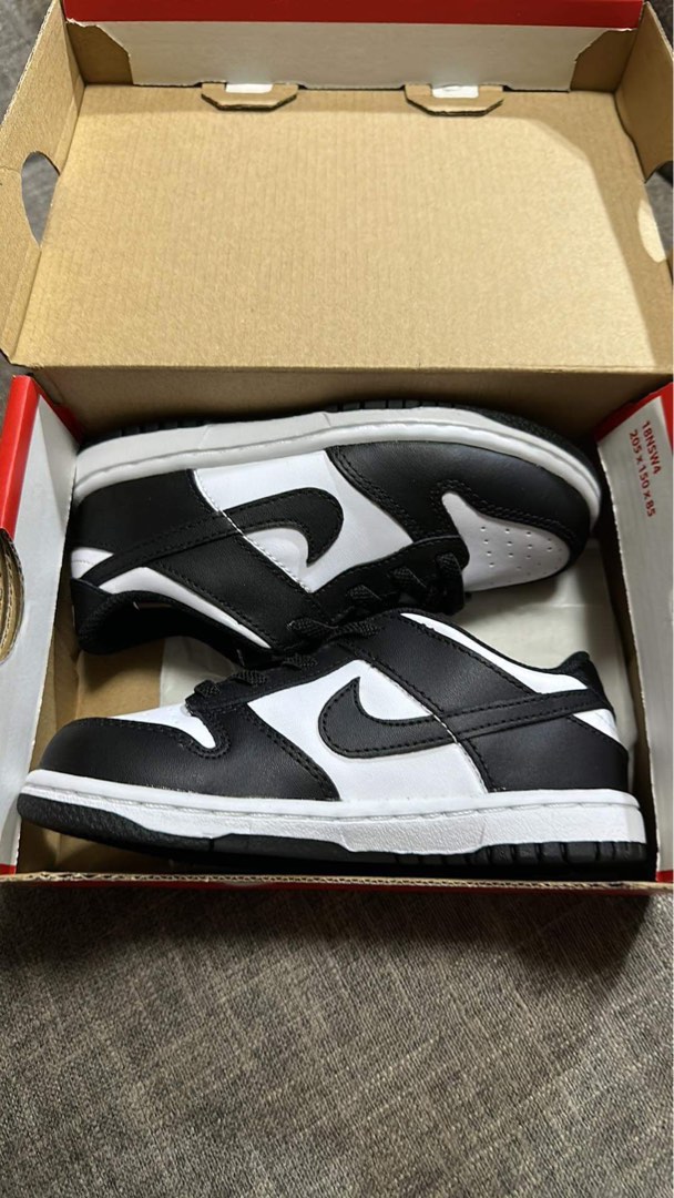 Original nike panda dunk low 10c, Babies & Kids, Babies & Kids Fashion ...